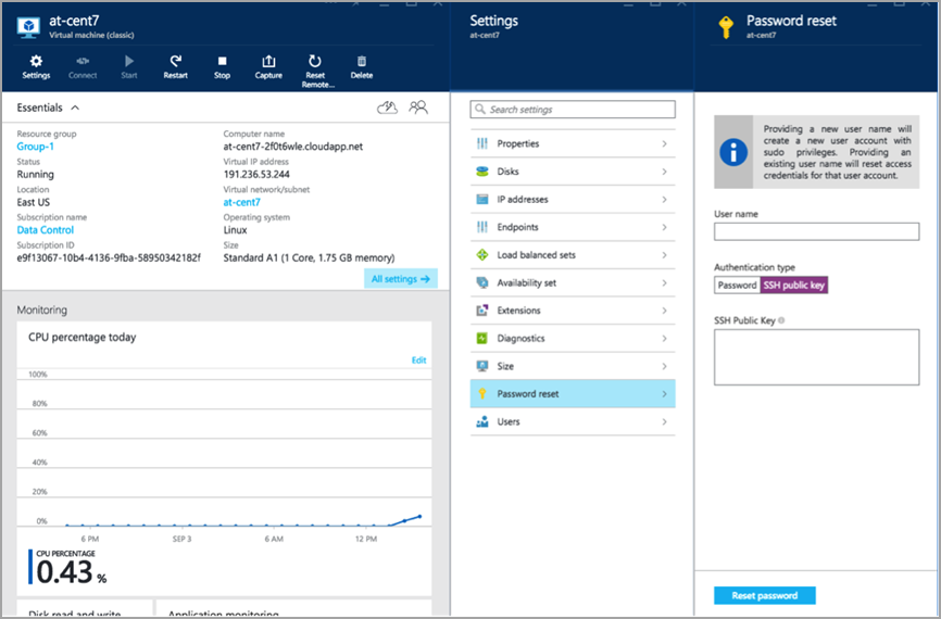 Linux Azure 